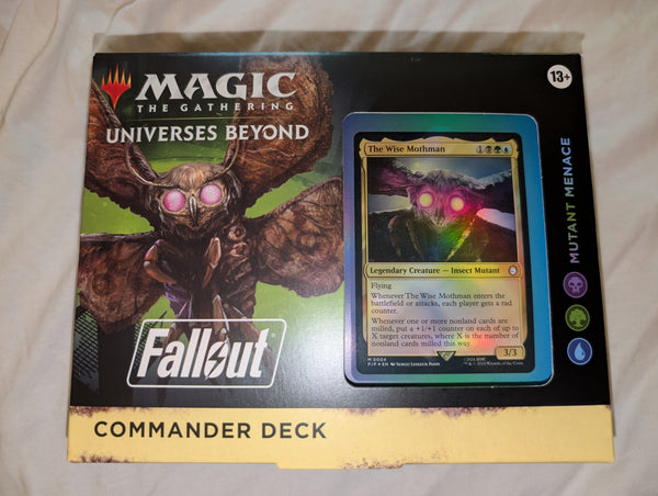 Mutant Menace Fallout Commander Deck – MTG Precons